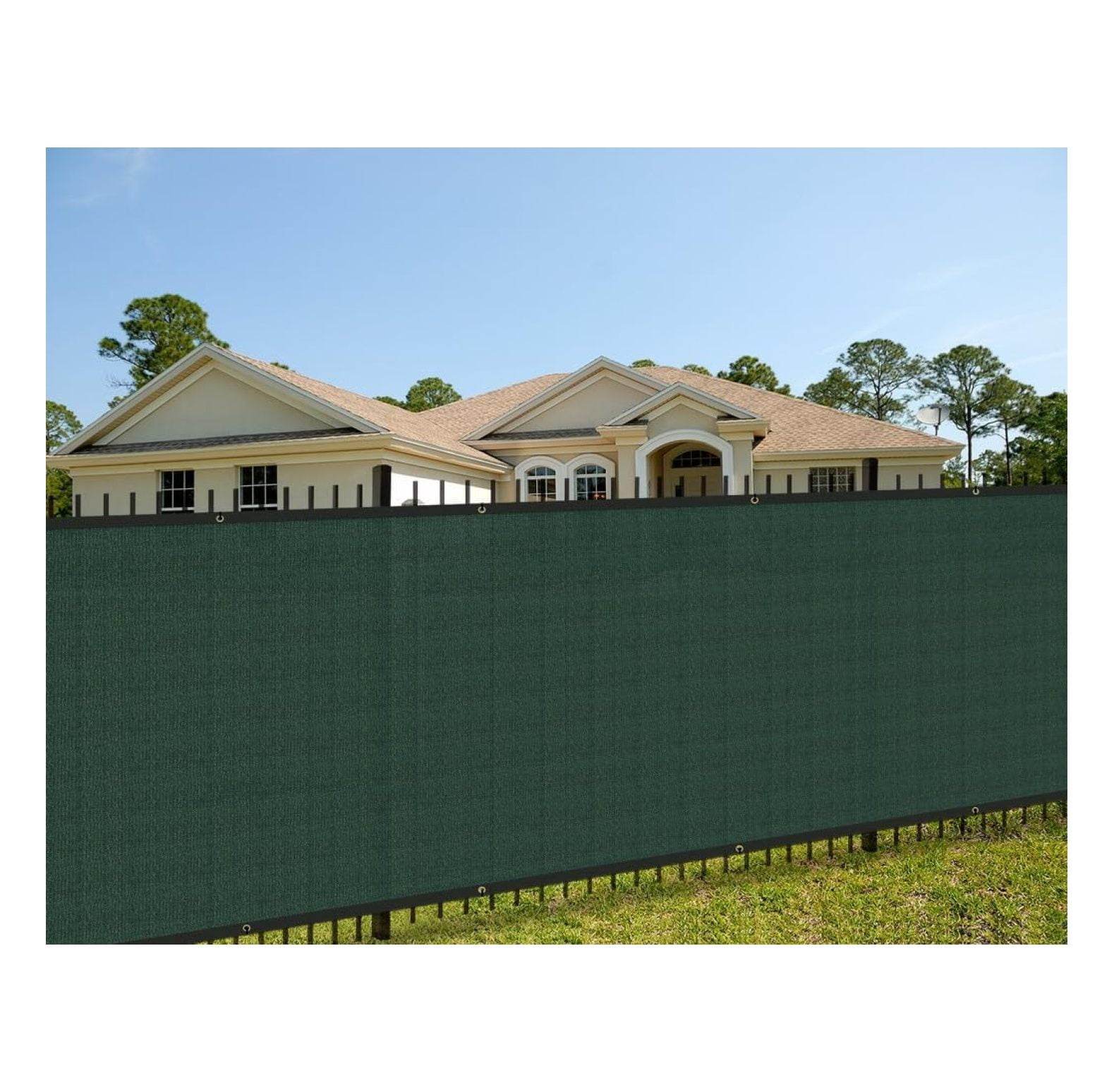 Lorelia 4' x 100' Fence Privacy Screen Heavy Duty Windscreen Fencing ...