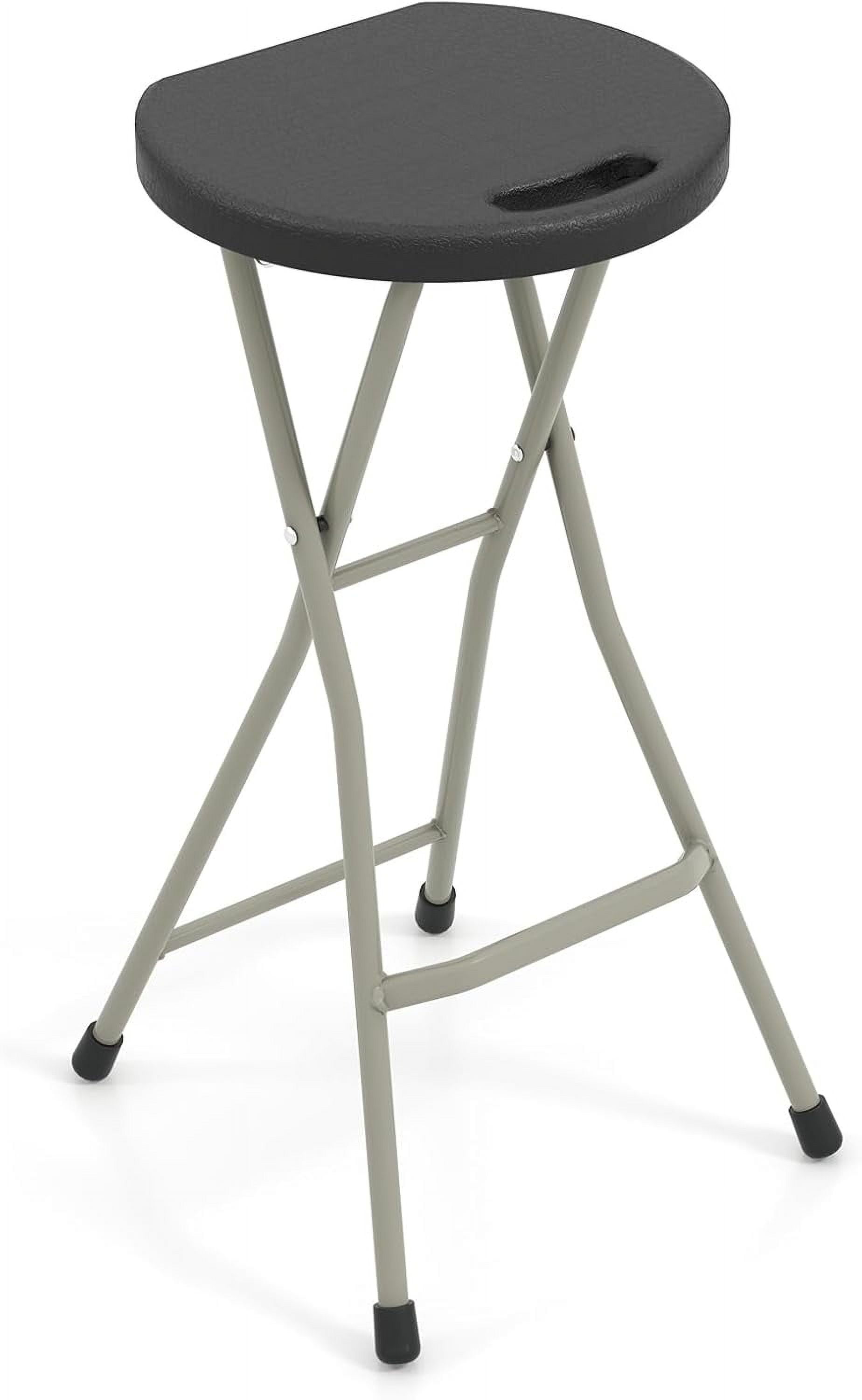 Lorelia Folding Stool, Extra Tall 28 inch Foldable Camping Stool for ...