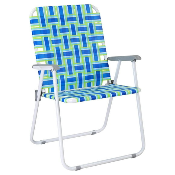 Aluminum Webbed Folding Lawn Chairs