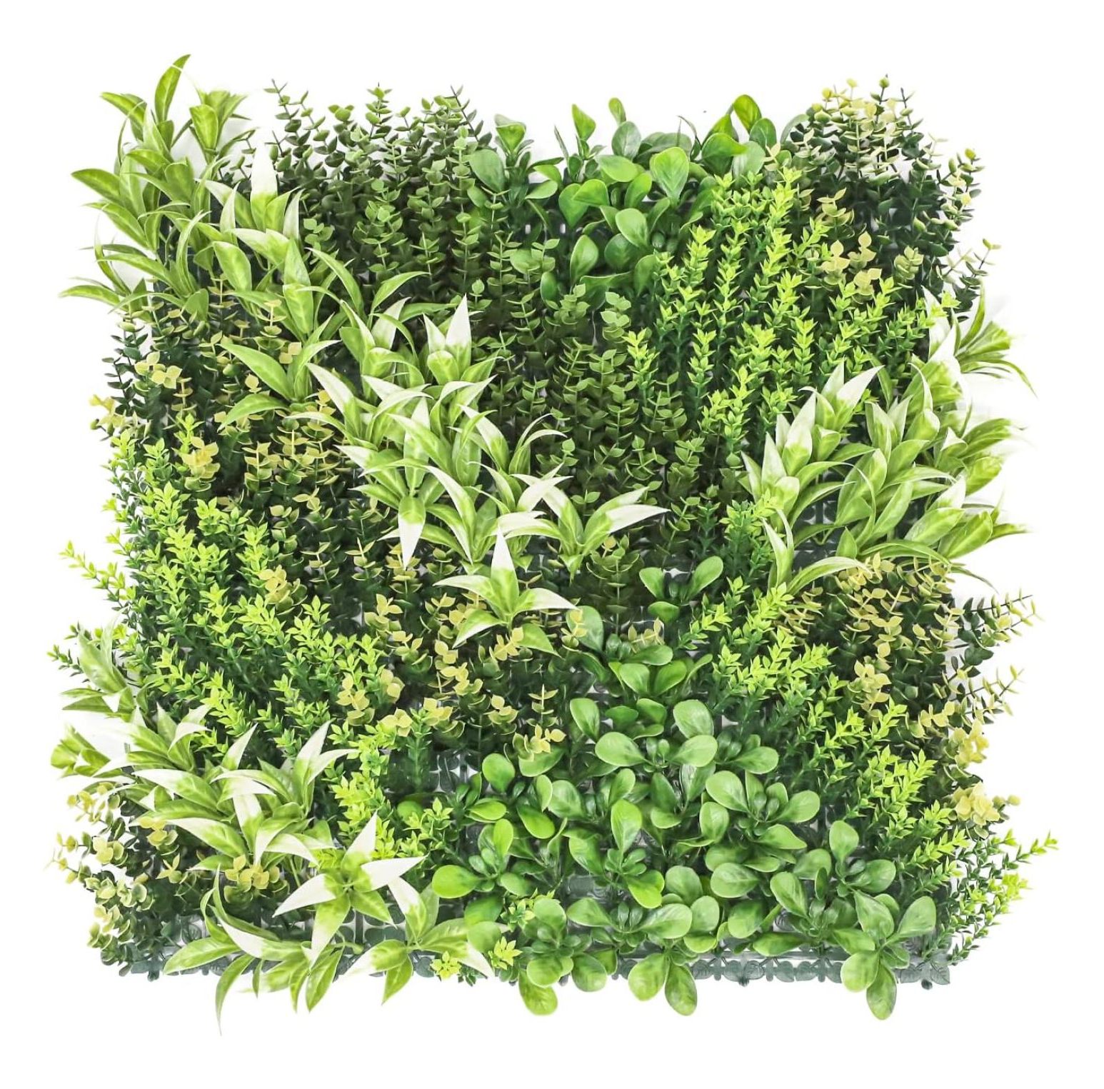 Lorelia Paradise Artificial Greenery Grass Wall Panels, 20"x20" (14pc ...