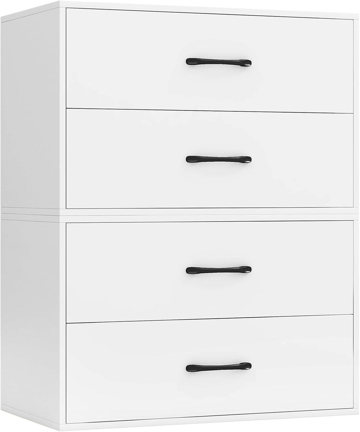 Lorelia Stackable 2-Drawer Dressers for Bedroom - Short Dresser Two ...