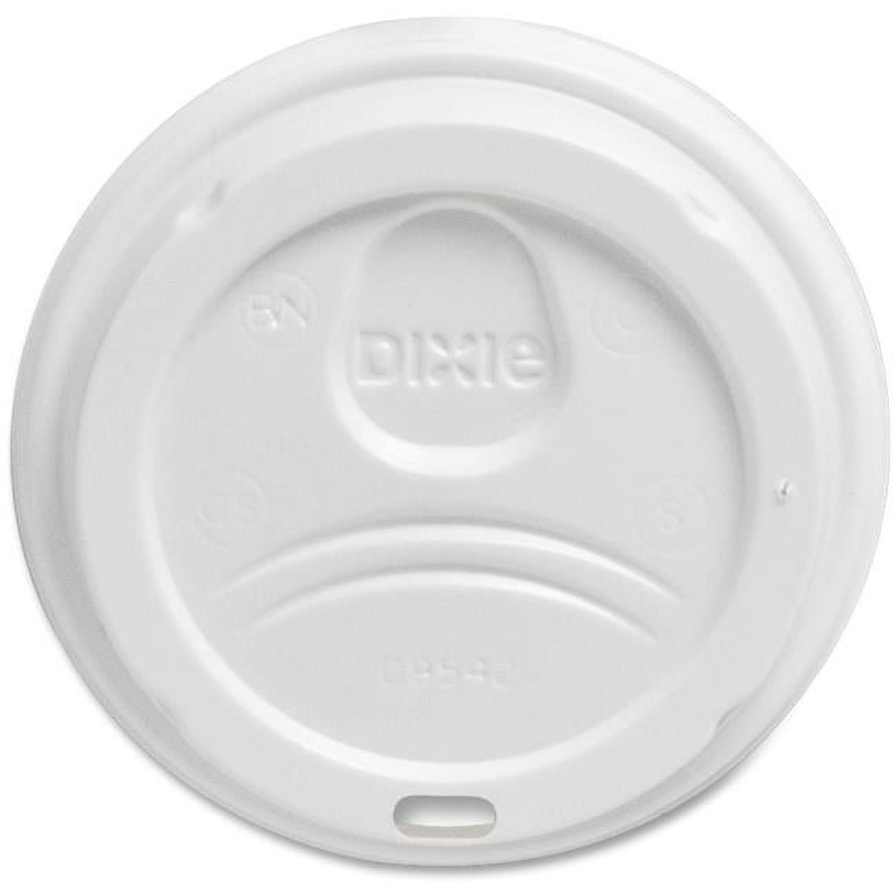 Lorell 10, 12 & 16 oz Dome Plastic Drink-Thru Lids - White - Walmart.com
