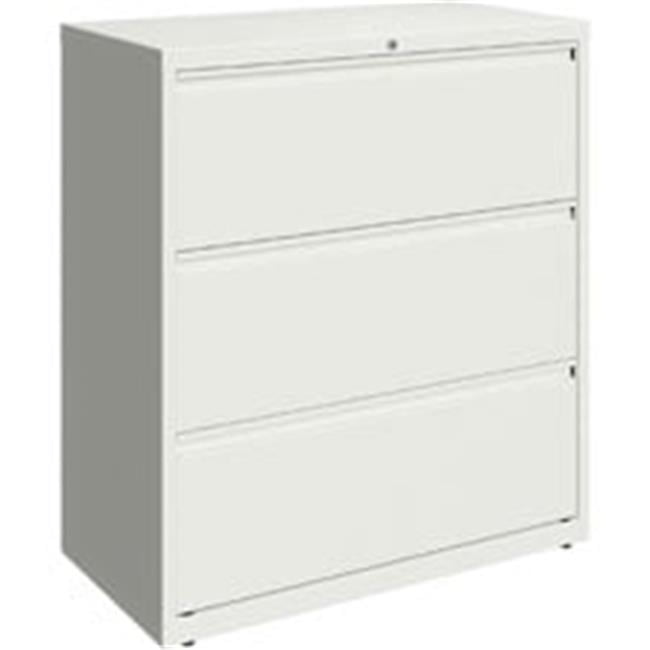 Lorell LLR00031 36 in. 4 Drawer Lateral File, White - Walmart.com