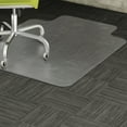 Lorell 45 x 53 Chair Mat for Low Pile Carpet, Rectangular with Lip ...