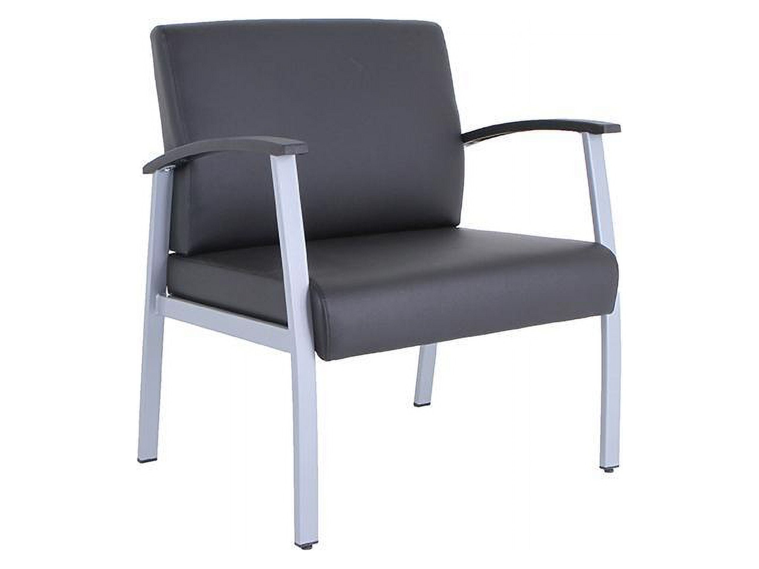 Lorell 1 Seat Guest Chair, Black - Walmart.com