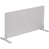 Lorell Concordia Frost Surf Upper Desk Partitions - Walmart.com