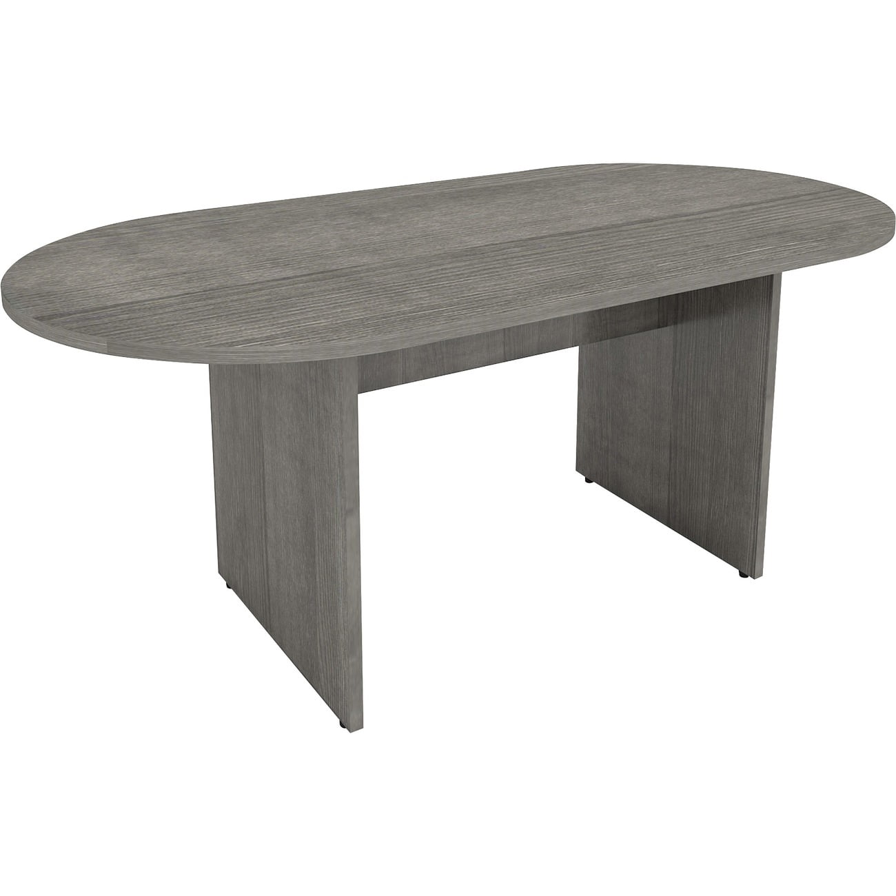 Lorell Conference Table, Oval, Top/Base, 72"X36"X29-1/2", Wc (LLR69569 ...