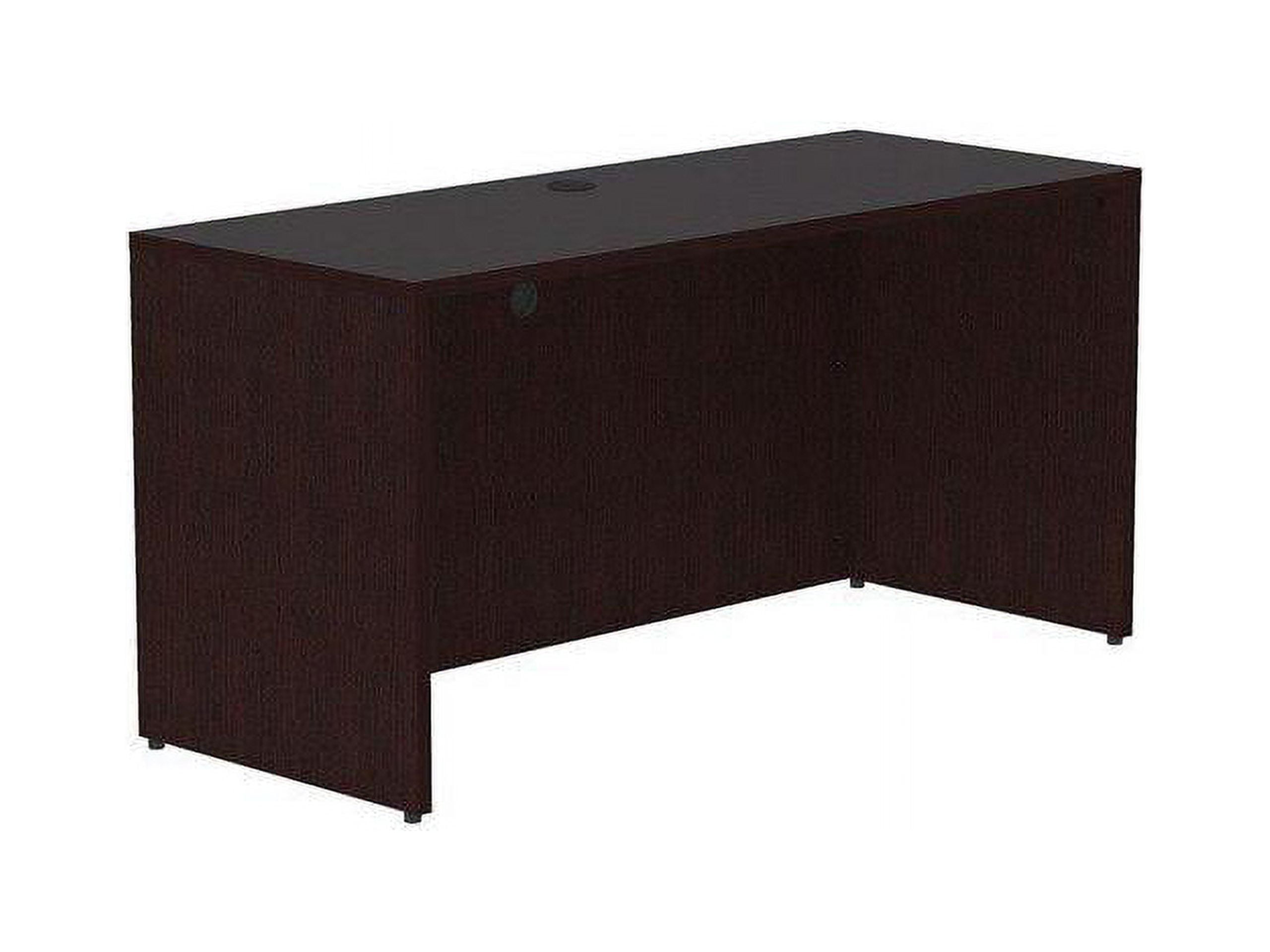 Lorell Credenza Shell, Laminate, 60"X24"X29-1/2", Espresso (LLR18213 ...