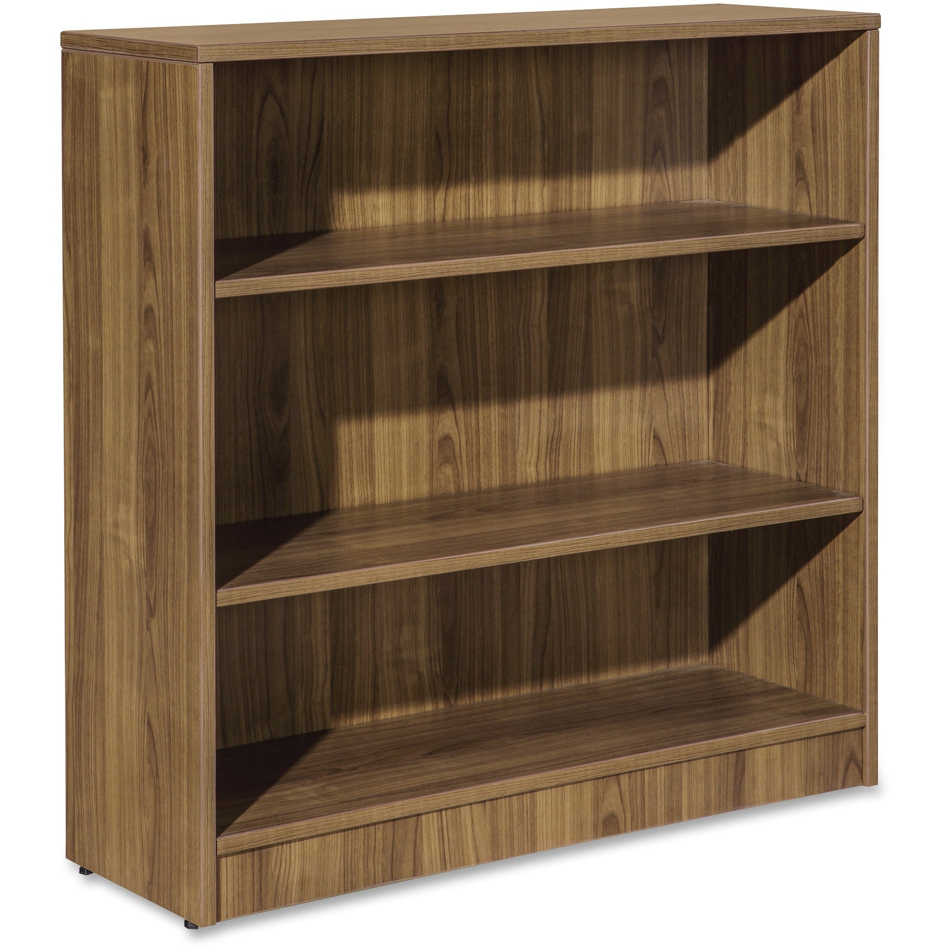 Lorell Essentials Series Walnut Laminate Bookcase - Walmart.com