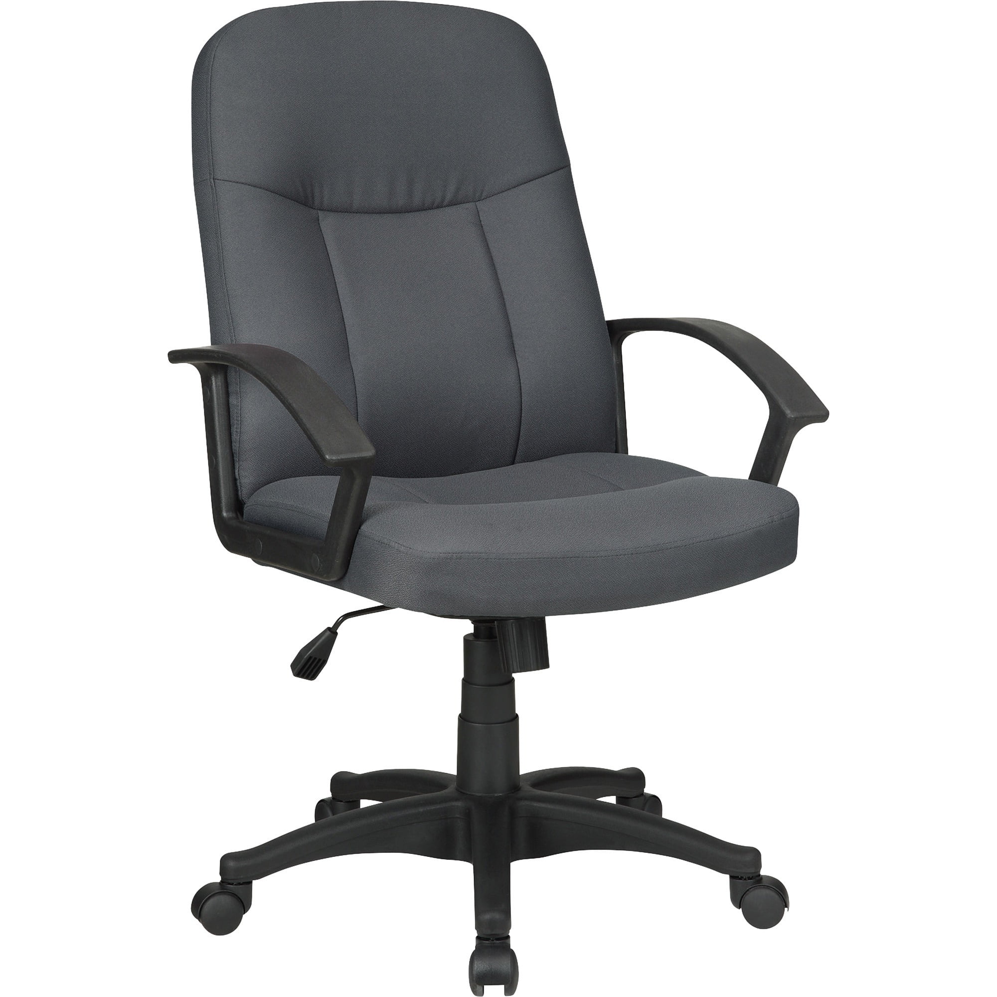 Lorell Executive Fabric Mid-Back Chair - Walmart.com
