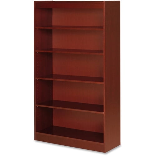 Lorell Five Shelf Panel Bookcase 36" x 12" x 60" x 0.8" - 5 Shelve(s ...