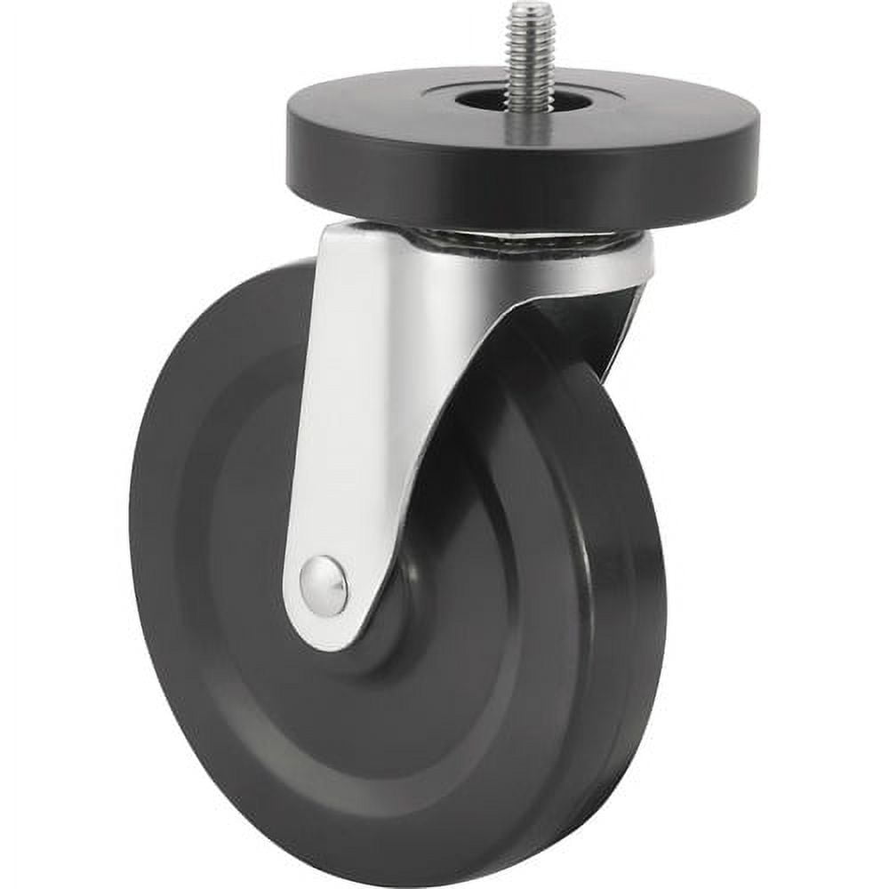 Lorell Industrial Shelving Caster Kit - 5" Diameter - Black - 4 / Set ...