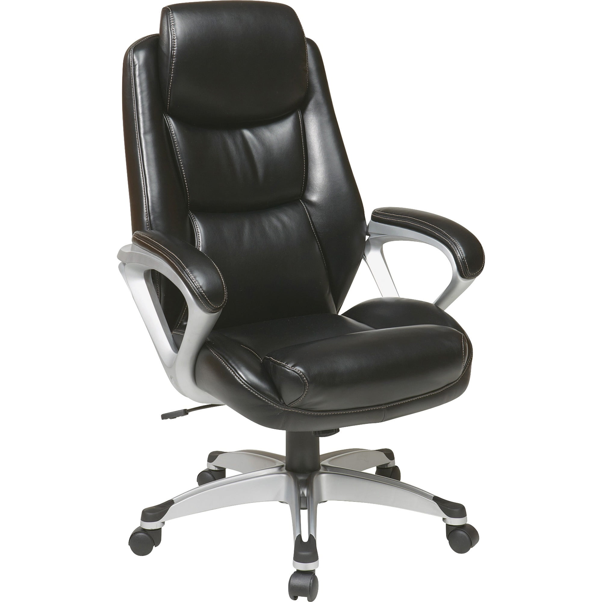 Lorell, LLR52120, Executive Leather high-back Chair, 1 Each - Walmart.com
