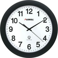 SKILCRAFT, NSN4919814, Atomic Slimline Wall Clock, 1 - Walmart.com