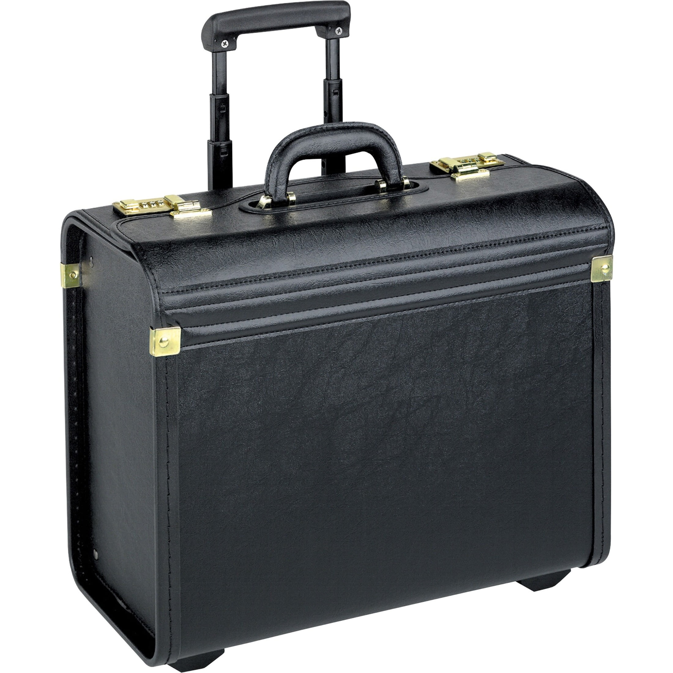 Lorell, Oversized Rolling Catalog Case, LLR61613, Black - Walmart.com
