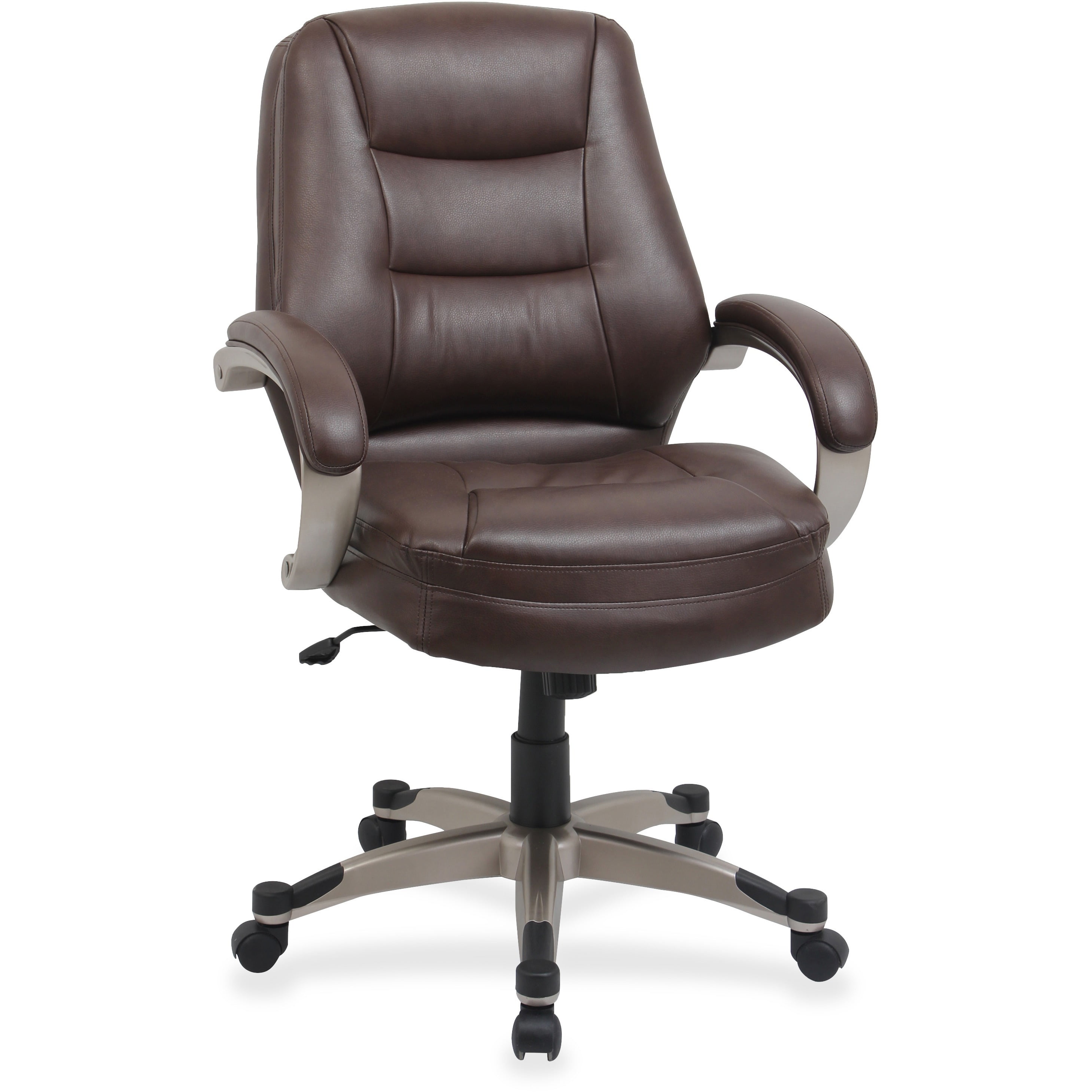 Lorell, LLR63281, Westlake Series Mid Back Management Chair, 1 Each ...