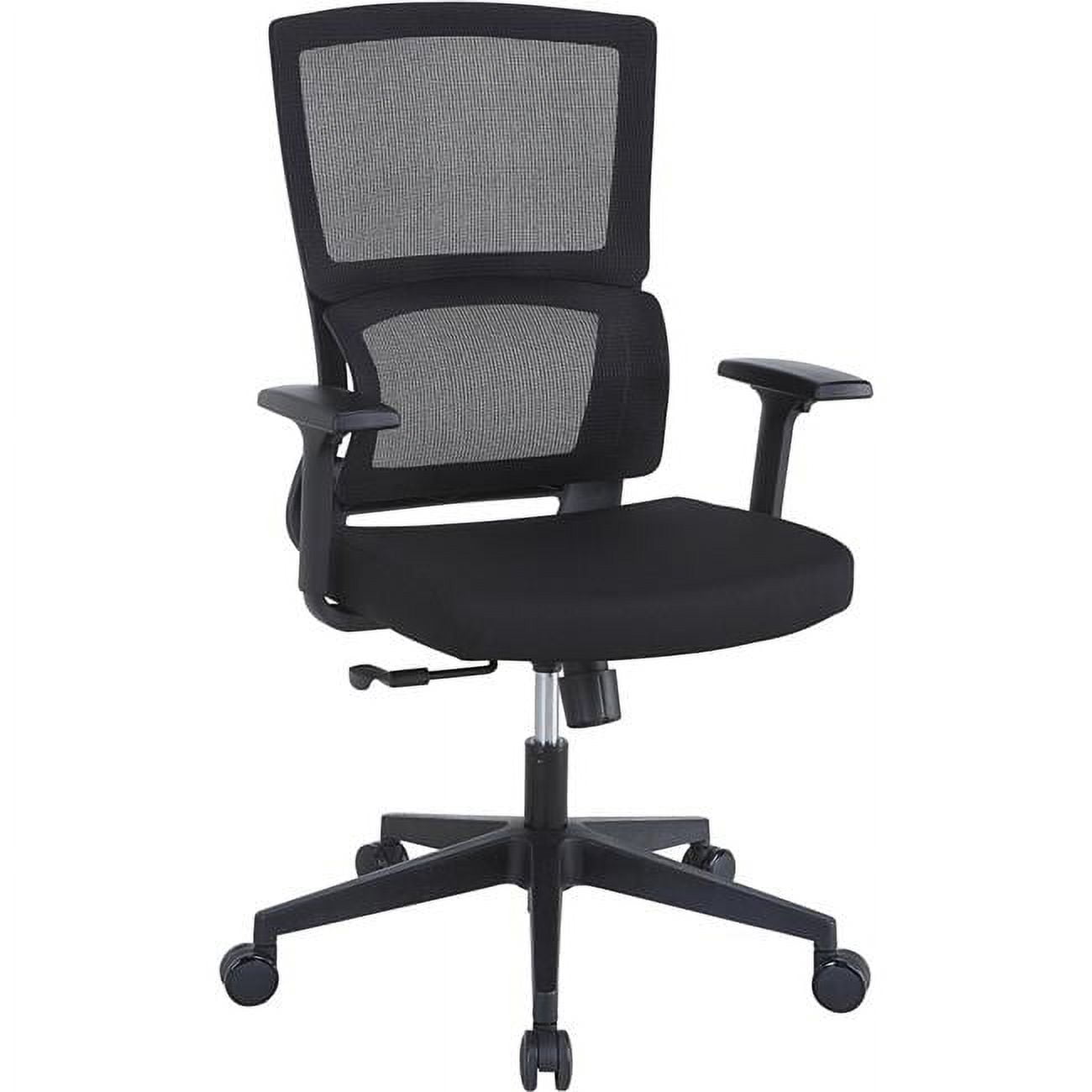 Lorell LLR81988 Mid-Back Mesh Chair, Black - Walmart.com