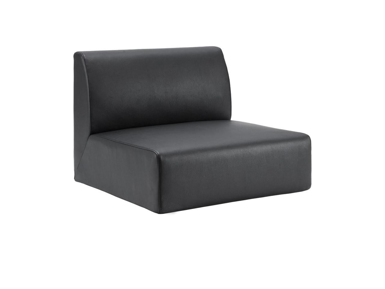 Lorell Contemporary Collection Single Seat Sofa - 25.5" x 25.5" x 19.6 ...
