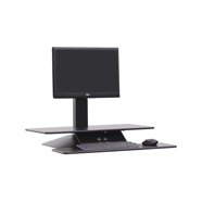 Lorell LLR99552 Electric Desk Riser - Black - Walmart.com