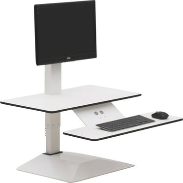 Lorell LLR99552 Electric Desk Riser - Black - Walmart.com
