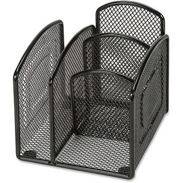 Lorell Mini Steel Wire Mesh Desktop Organizer - Walmart.com