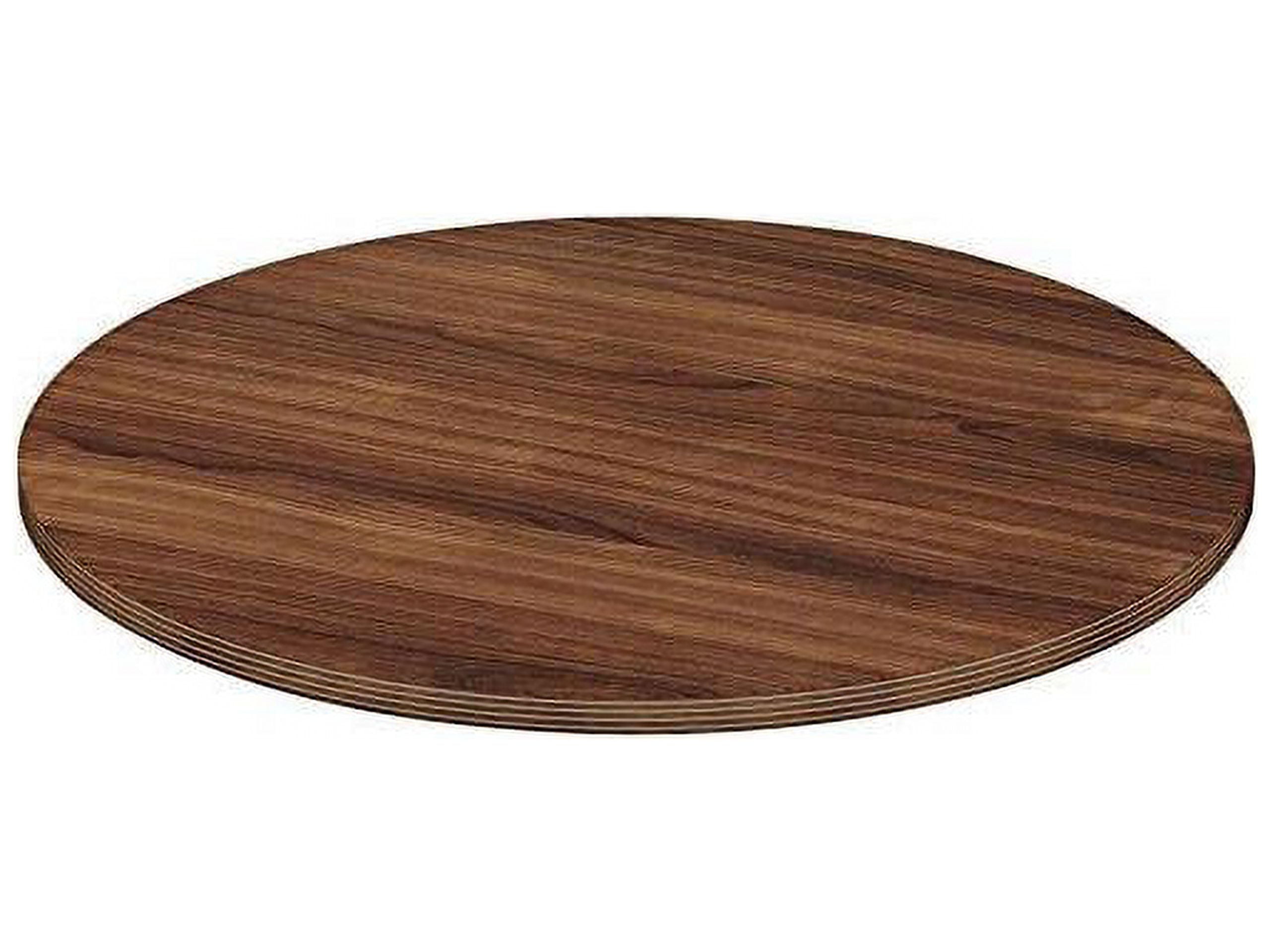Lorell Round Table Top 48" Walnut 34359 - Walmart.com