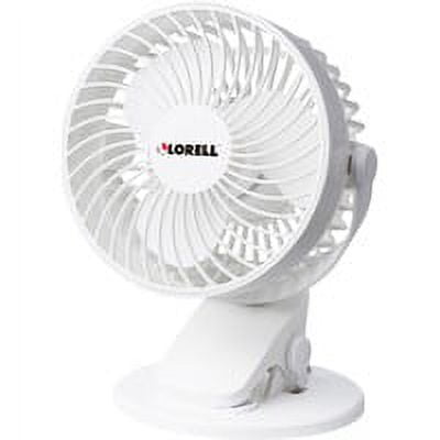 Lorell USB Personal Fan 127 mm Diameter, 2 Speed, Breeze Mode, Quiet ...