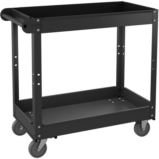 Lorell, Utility Cart, 1 Each, Black - Walmart.com