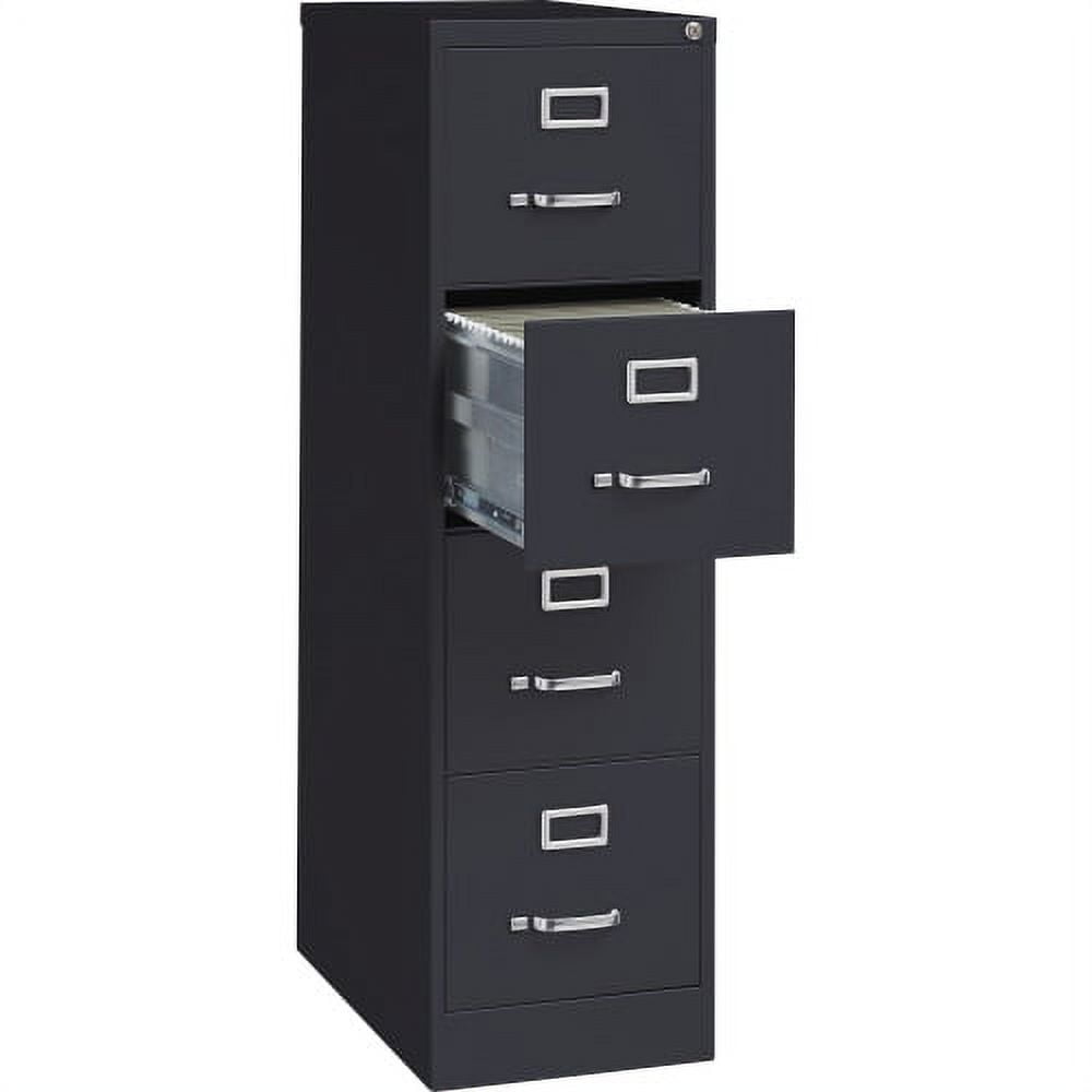 Lorell, Vertical file - 4-Drawer, 1 Each, Black - Walmart.com