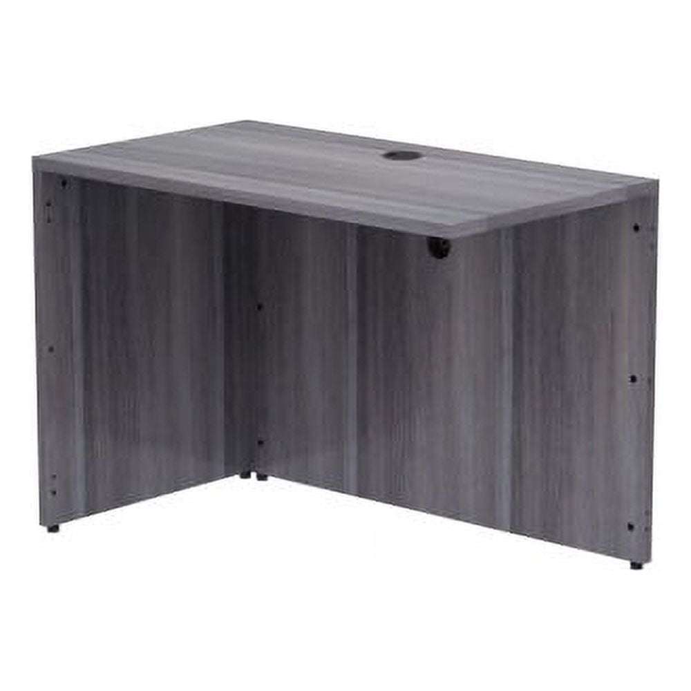 Lorell Weathered Charcoal Laminate Desking 42" x 24" x 29.5" , 1" Top ...