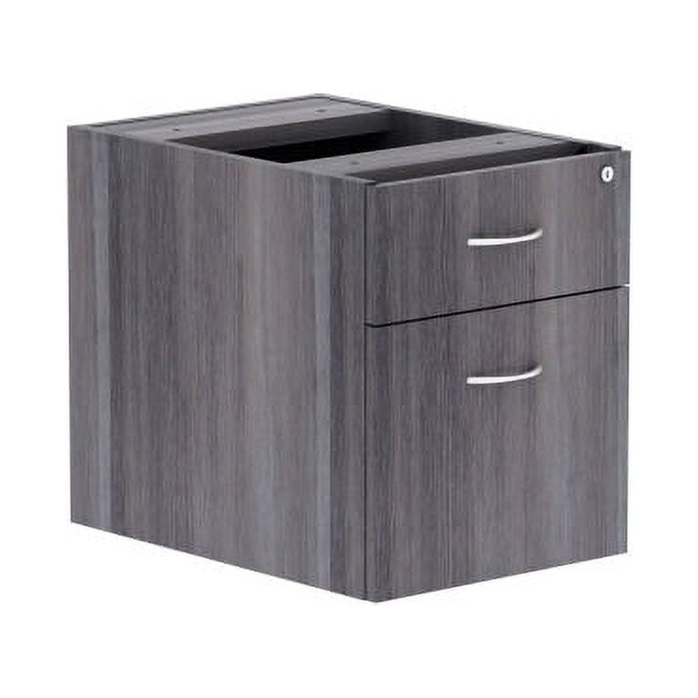 Lorell, Weathered Charcoal Laminate Desking Pedestal, 1 Each - Walmart.com