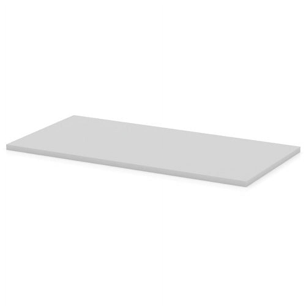 Lorell Width-Adjustable Training Table Top Gray Rectangle Top - 48 ...