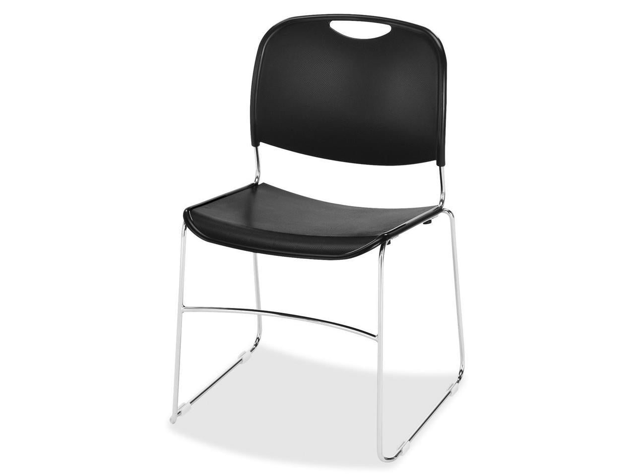 Lorell Wire Frame Stack Chair 19-3/8"x19-3/4"x30" 4/CT Black 42938 ...
