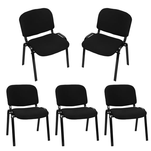 Lorelo 5Pcs/Set Stackable Waiting Room Chair with Metal Frame ...