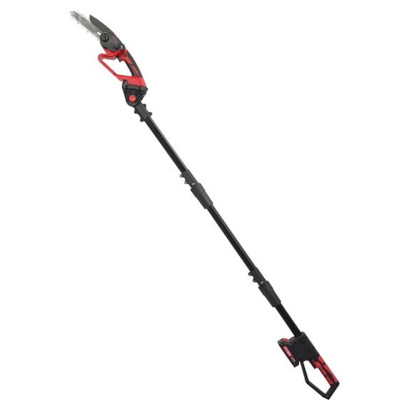 Lorelo Electric Pole Saw with Extension Pole 2x 21V 1500mAh Battery, 12 ...