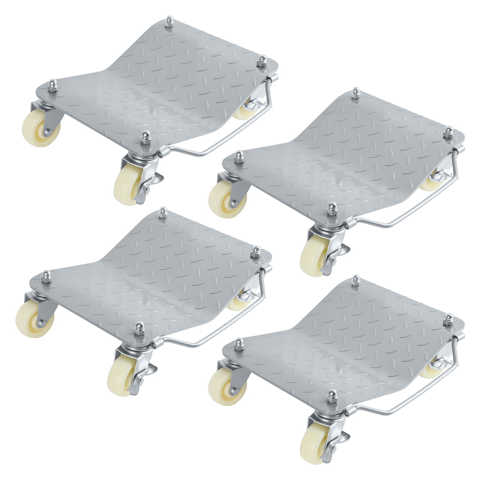 Lorelo Wheel Dolly Set of 4, Car Moving Dolly 6000LBS Heavy-Duty Cart ...