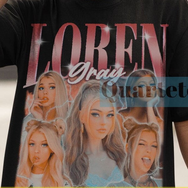 Loren Gray, Loren Gray Tshirt, Vintage Loren Gray Shirt, Loren Gray ...