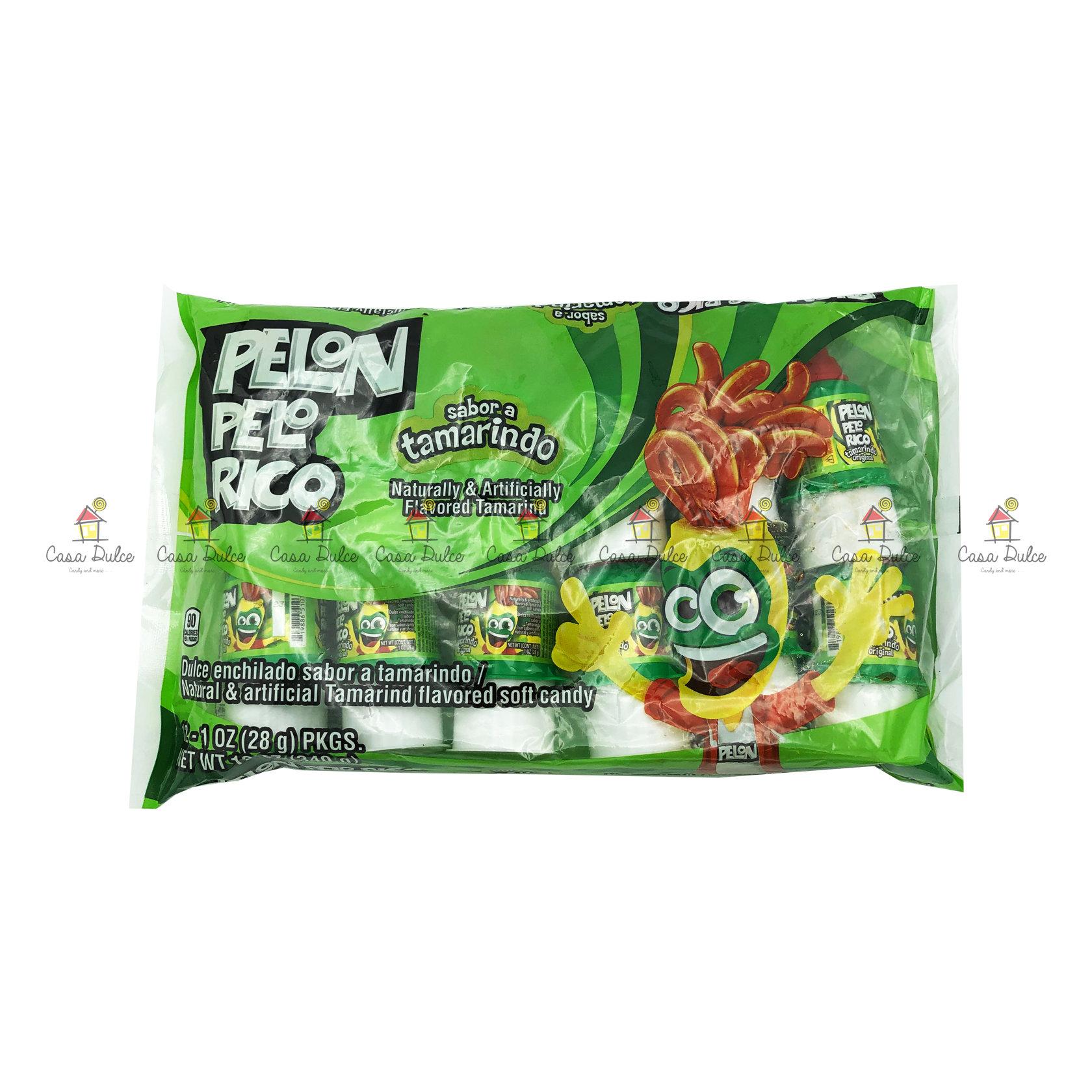 Lorena Candy Pelon Pelo Rico Soft Bag (24 Pack) 12 oz - Walmart.com