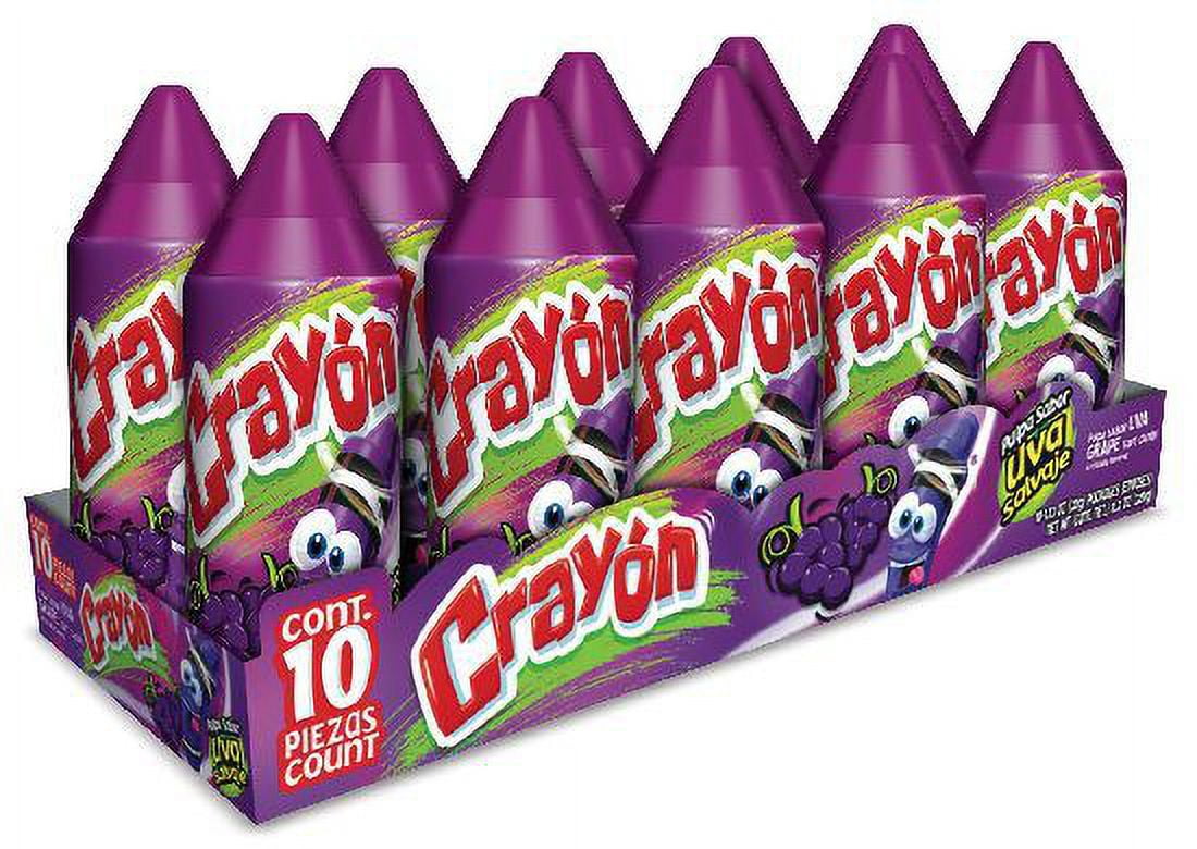 Lorena Crayon Uva Soft Mango-Flavored Candy Shaped Like a Crayon for ...