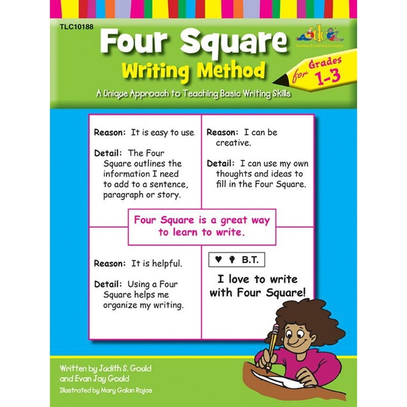Lorenz Four Square Writing Method, Multiple Grade Levels - Walmart.com