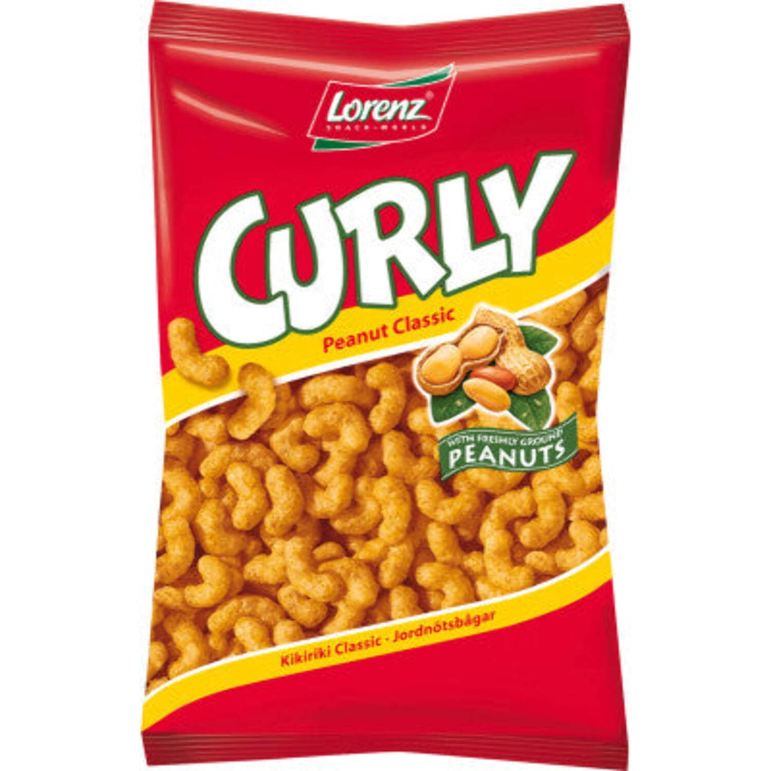 Lorenz Snacks Curly Peanut Flavored Puffed Corn - Walmart.com
