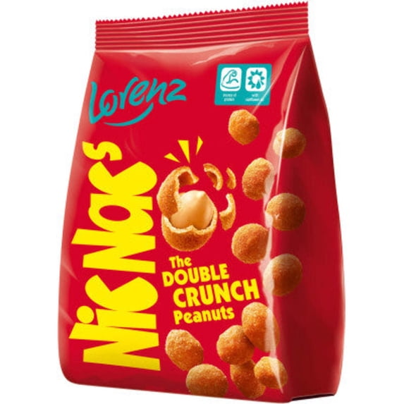 Lorenz Snacks Nicnacs Double Crunch Peanuts Snack - Walmart.com