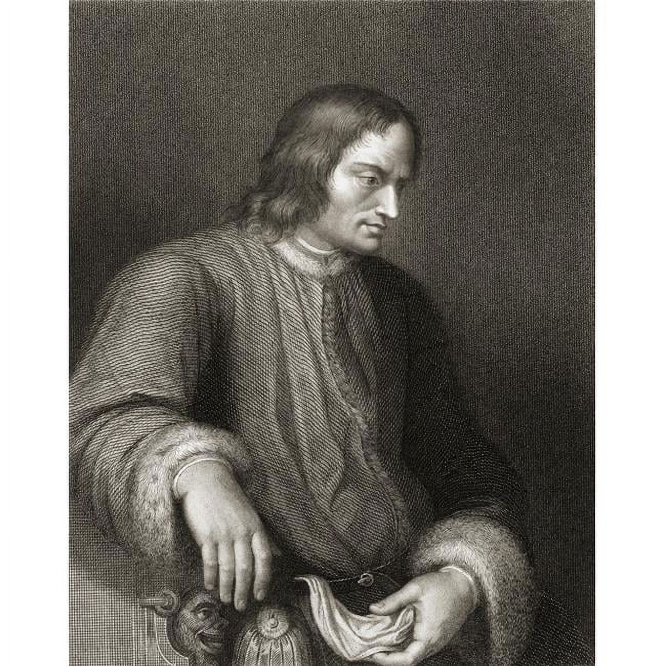 Lorenzo De Medici Aka Lorenzo The Magnificent 1449-1492 Florentine ...