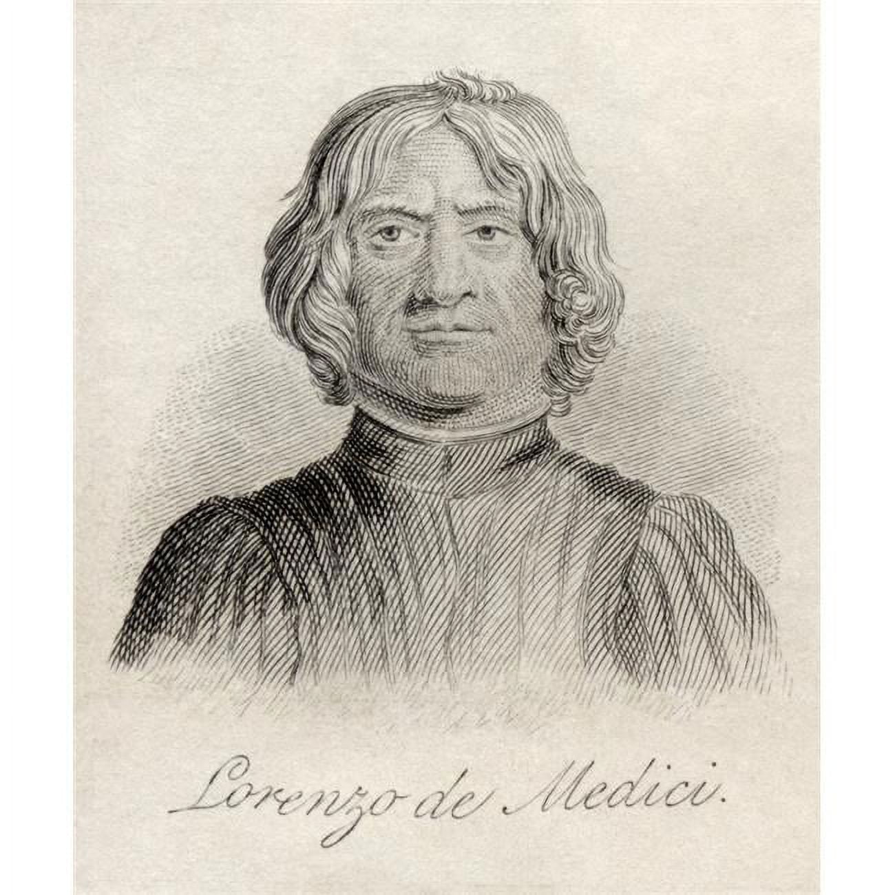 Lorenzo De Medici Aka Lorenzo The Magnificent 1449-1492 Italian Lorenzo ...