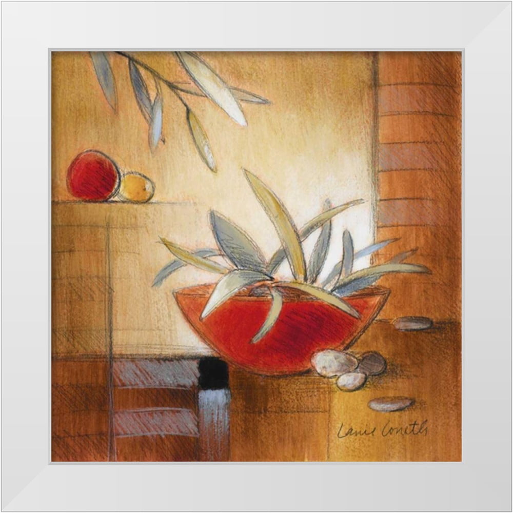 Loreth, Lanie 12x12 White Modern Wood Framed Museum Art Print Titled ...