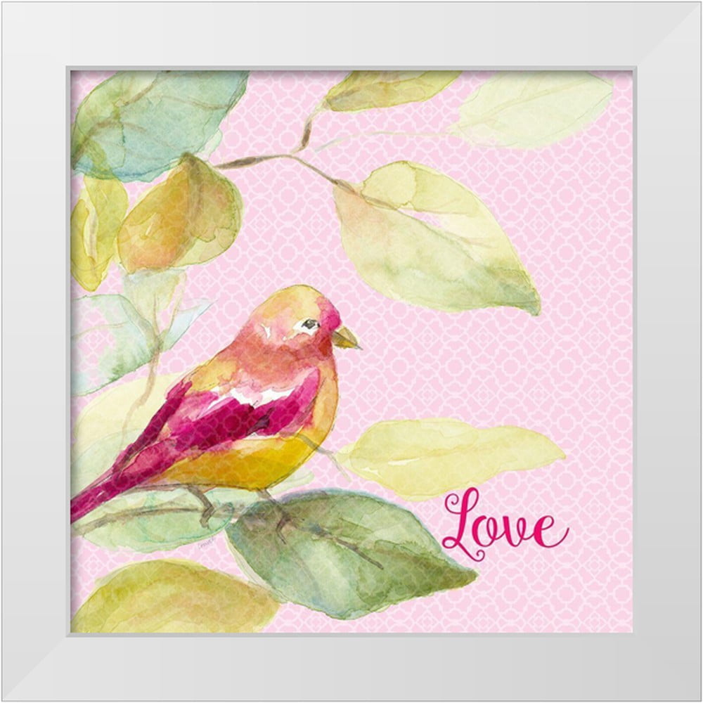 Loreth, Lanie 12x12 White Modern Wood Framed Museum Art Print Titled ...