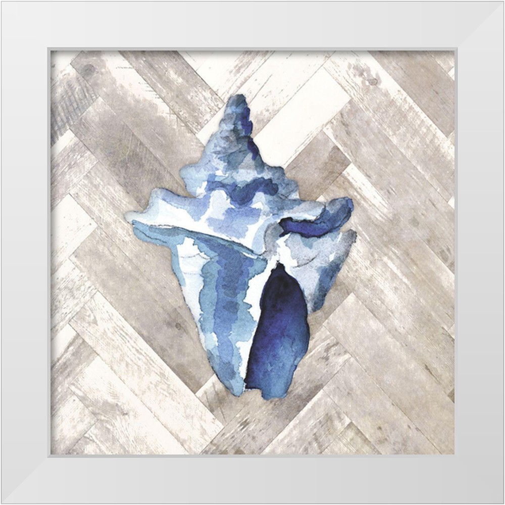 Loreth, Lanie 12x12 White Modern Wood Framed Museum Art Print Titled ...