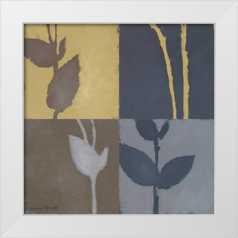 Loreth, Lanie 12x12 White Modern Wood Framed Museum Art Print Titled ...