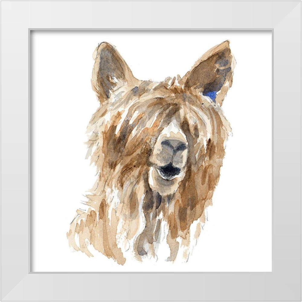 Loreth, Lanie 12x12 White Modern Wood Framed Museum Art Print Titled ...