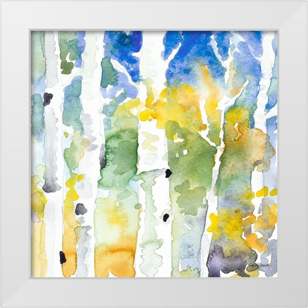 Loreth, Lanie 12x12 White Modern Wood Framed Museum Art Print Titled ...